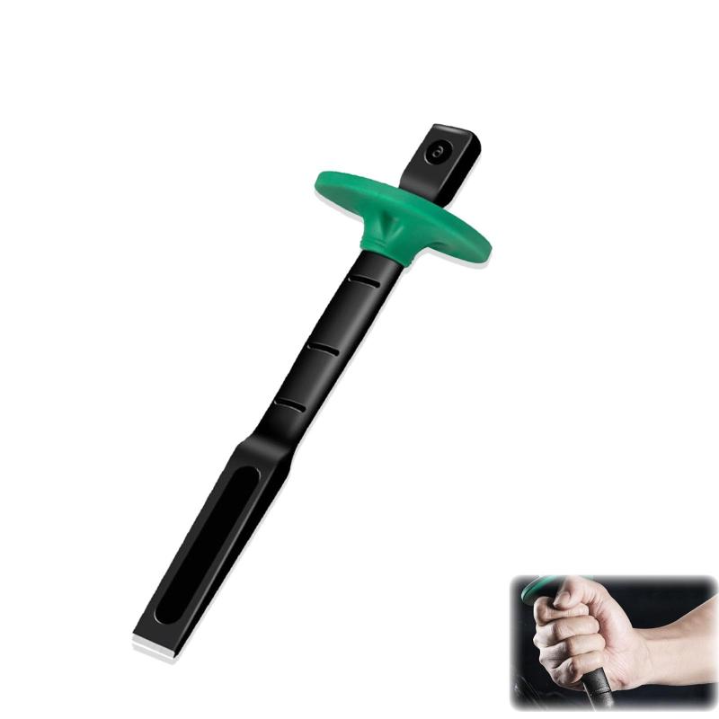 Mirhua 石工フラットシャベルノミ 石工ノミ ロック用 鋼鉄石工ノミ 平タガネ グリップ付 コンクリート用工具 解体彫刻ツール 長さ150mm 刃幅15mm 石材用スプリッター【多機能・多用途】この平ノミは石工・装飾作業はもちろん、建設...