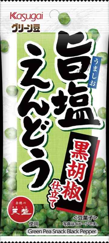春日井製菓 スリムグリーン豆 旨塩えんどう 40g×12袋