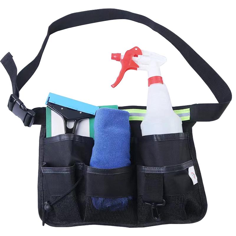 MINGYI 腰袋 工具入れ 工具袋 小物入れ 工具バック 作業バッグ ウエストバッグ カラビナフック ベルト付