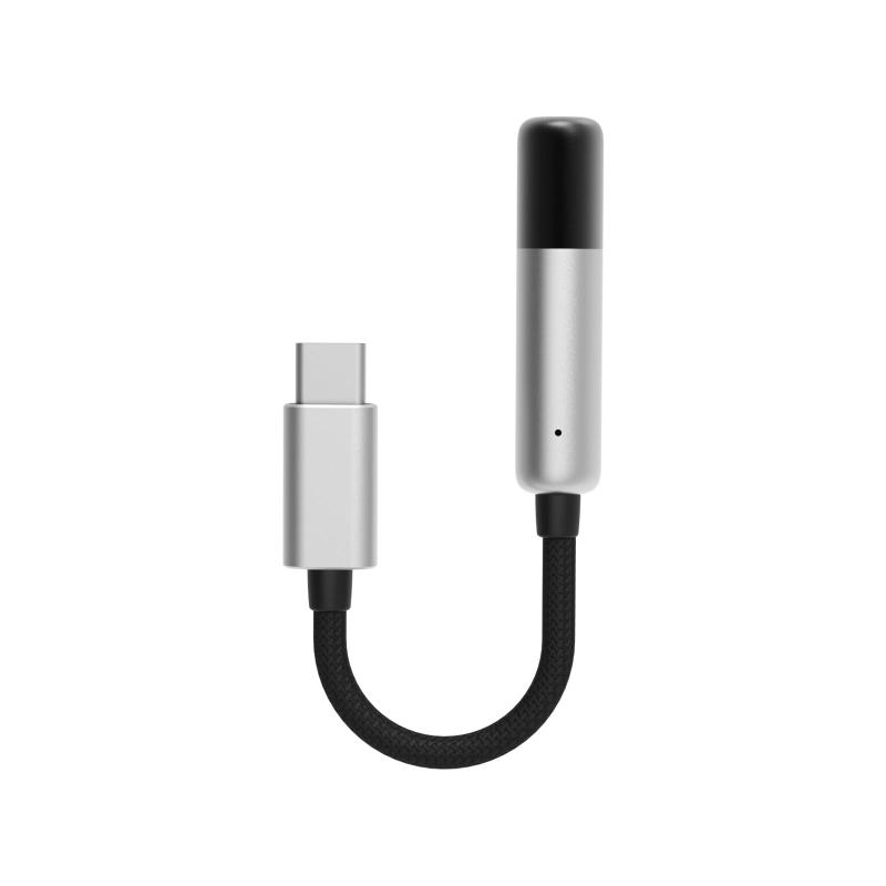 SHANLING UA Mini ヘッドホンアンプ、ポータブルUSB DAC/AMP,USB C から 3.5mm オーディオ アダプター 384kHz/32bit、DSD256、Android/iOS/Windows用 タイプ C ドング...