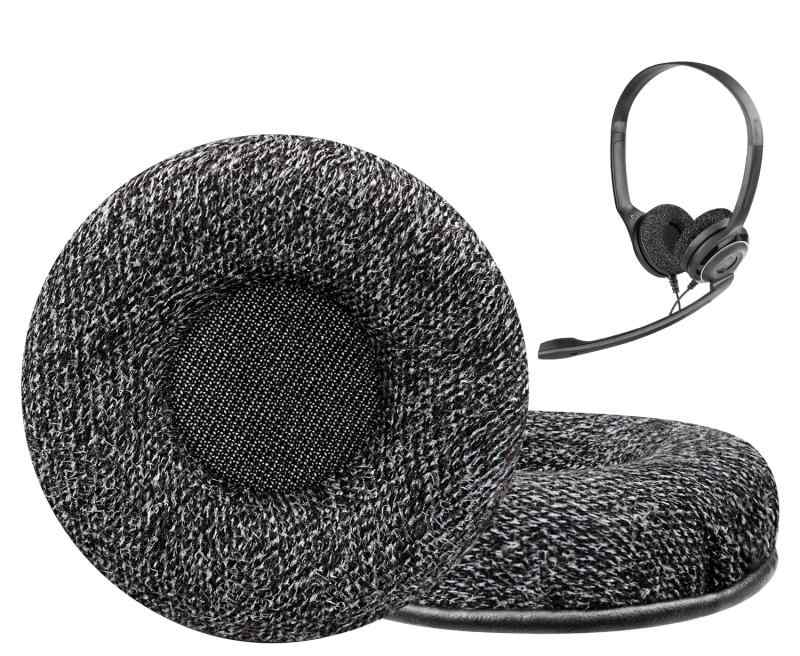 SOULWIT 50mm (5cm) イヤーパッド イヤークッション for Sennheiser PX80/PX100/PX100II/PX200, PC30/PC36/PC130/PC131/PC140/PC145, PMX100/PM...