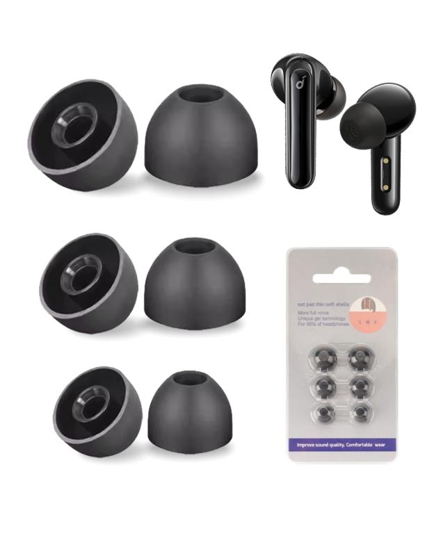 Anker Soundcore 対応 交換イヤーピース 交換用シリコン耳栓 SPORT X10/LIFE DOT3I/life note 3/Space A40/LIFE A3i/LIFE P3/Liberty 2Pro/LIBERTY 3...