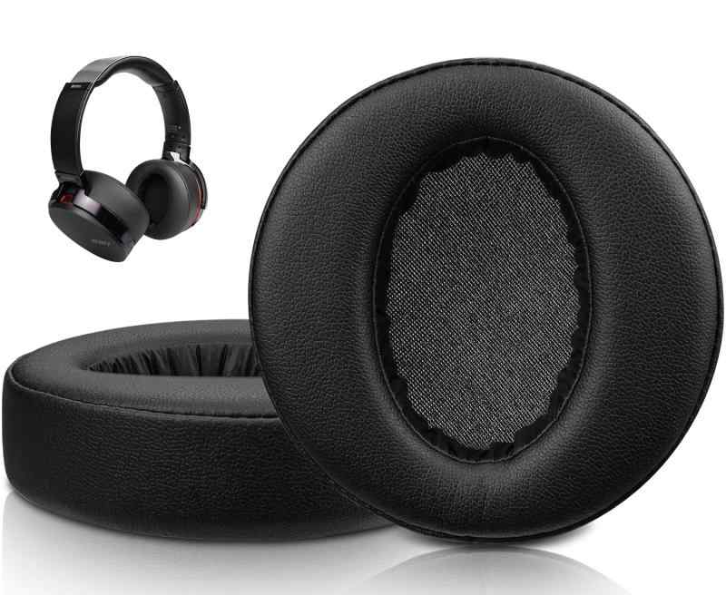 SOULWIT イヤーパッド イヤークッション ヘッドホンパッド for Sony MDR-XB950 XB950BT XB950B1 XB950N1 XB950AP Over-Ear ワイヤレス ヘッドセットに対応 交換パッド ソフトプロ...