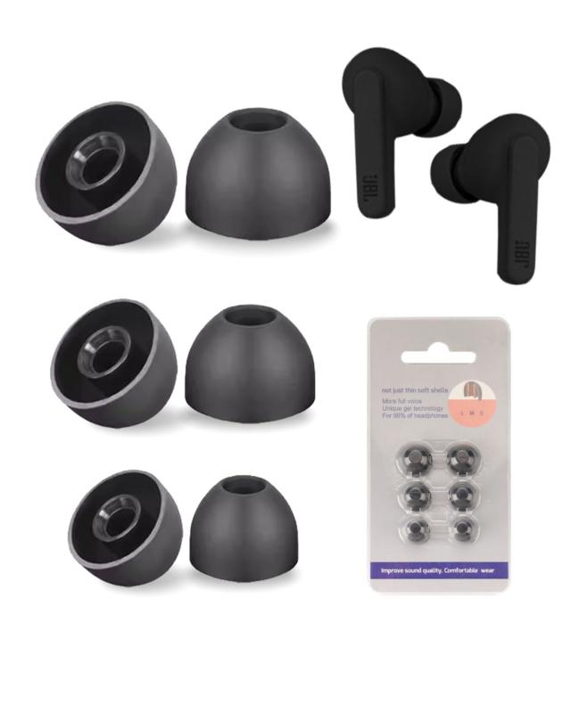 JBL 対応 交換イヤーピース 交換用シリコン耳栓 LIVE PRO+/T130NC TWS/T230NC TWS/WAVE 200TWS/T280TWS/TUNE BUDS/T280TWSX/FREE II/CLUBPRO+TWS/TUN...