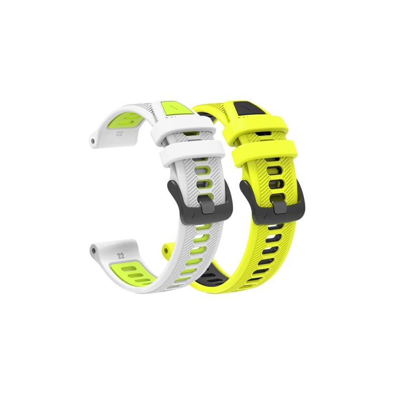 ［Ruen Tech］適用Garmin Venu 3/Venu 2/Forerunner 265/265 music/255/255 music/vivoactive4ベルト 22MMバンド Garmin Venu 3通気性ベルト 柔軟なシ...