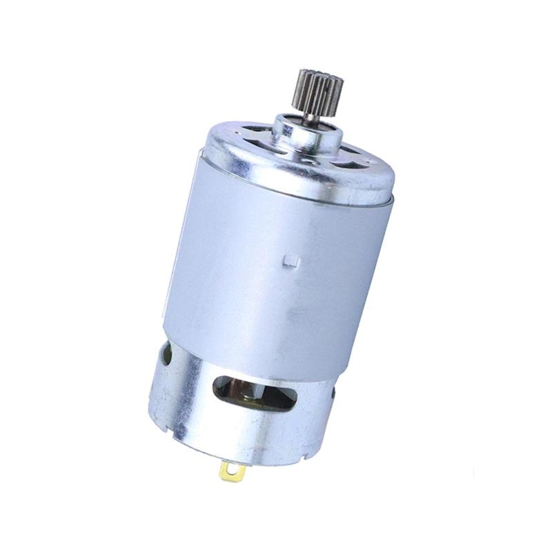GUOOL 電動ギアモーター モーター交換用 18V-21V 14 18000RPM 4インチ シングルハンドソー 耐久性 プロフェッショナルサイズ 7.5Cmx3.7cm アクセサリー 片手のこぎり 550 モーター リチウムチェーンソ速...