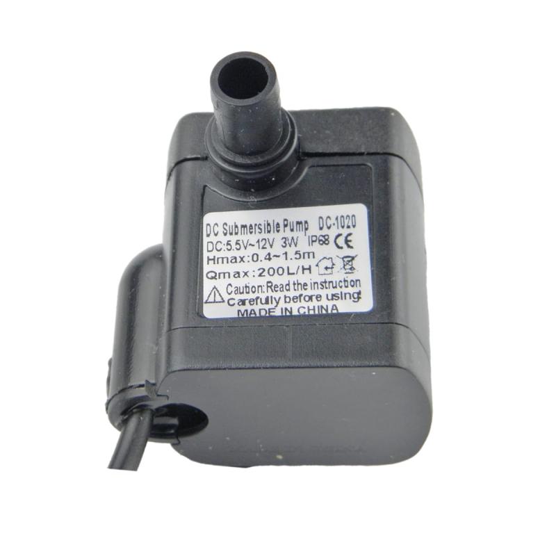 CHANCS 3W DC-1020 5.5-12V DC太陽光用ミニ水中水ポンプウォーターポンプソーラー水槽用