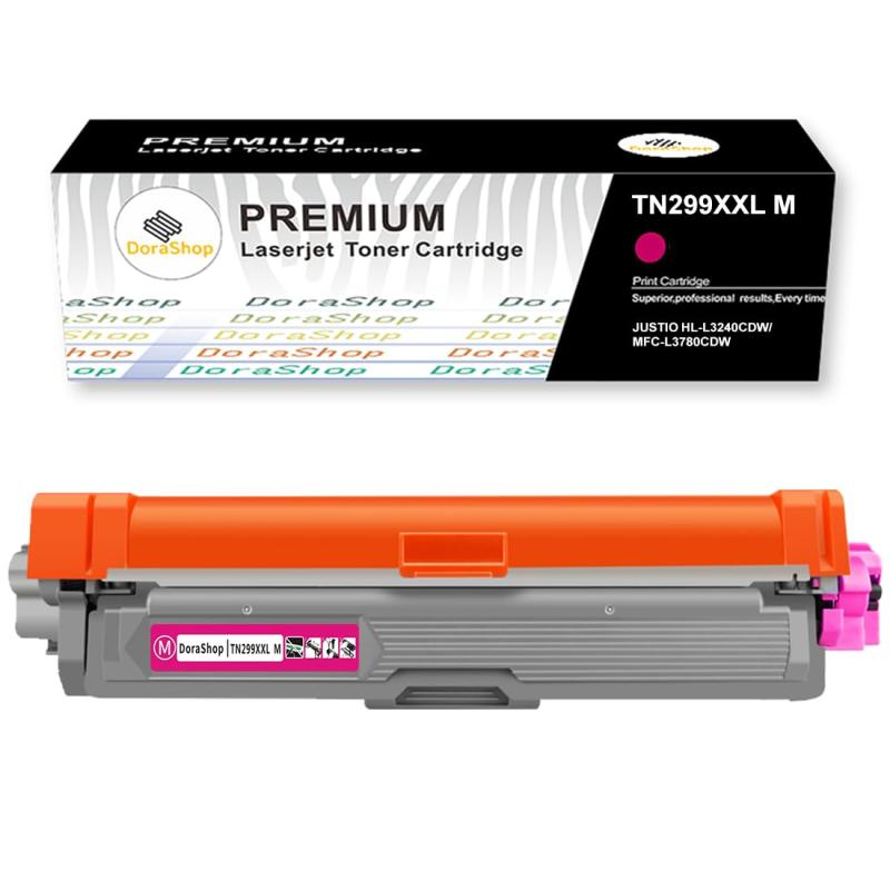 【】 Brother用 ブラザー TN-299XXL（ TN299XXLM 互換トナーカートリッジ 「1本　マゼンタ」 対応機種：HL-L3240CDW、MFC-L3780CDW国際規格ISO9001認証工場生産 【DoraShop】1、【...