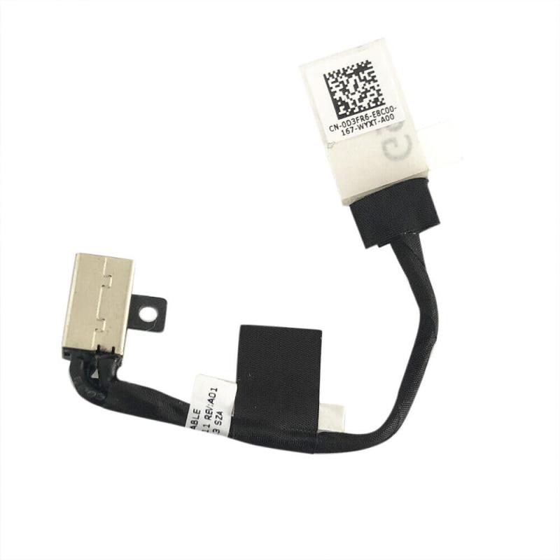 HSSDTECH DC電源ジャックケーブル充電ポート電源コネクタ Dell 用 Inspiron 14 5410 7415 P147G 2-in-1 0D3FR6 450.0N804.0011 DC in Power Jack Chargi...