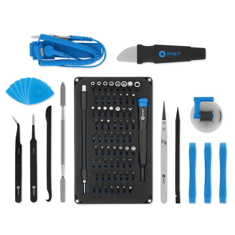 iFixit Pro Tech Toolkit − 電子製品やコンピューター、スマートフォン、タブレットの修理に最適な精密ドライバービットセットすべての適切なツールを持っている修理*iFixitオリジナルの電子機器対応ツールキット。パソコン...