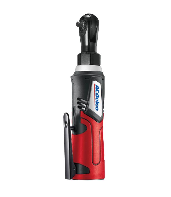 ACDelco G12 10.8V 充電式 ラチェットレンチ 1/4”(6.35mm) 最大トルク30ft-lbs(40Nm) 正逆転切替 LEDライト内蔵 本体のみ（日本語取扱説明書付）ARW1207【業界でもレアなサイズ】一般的な3/8...