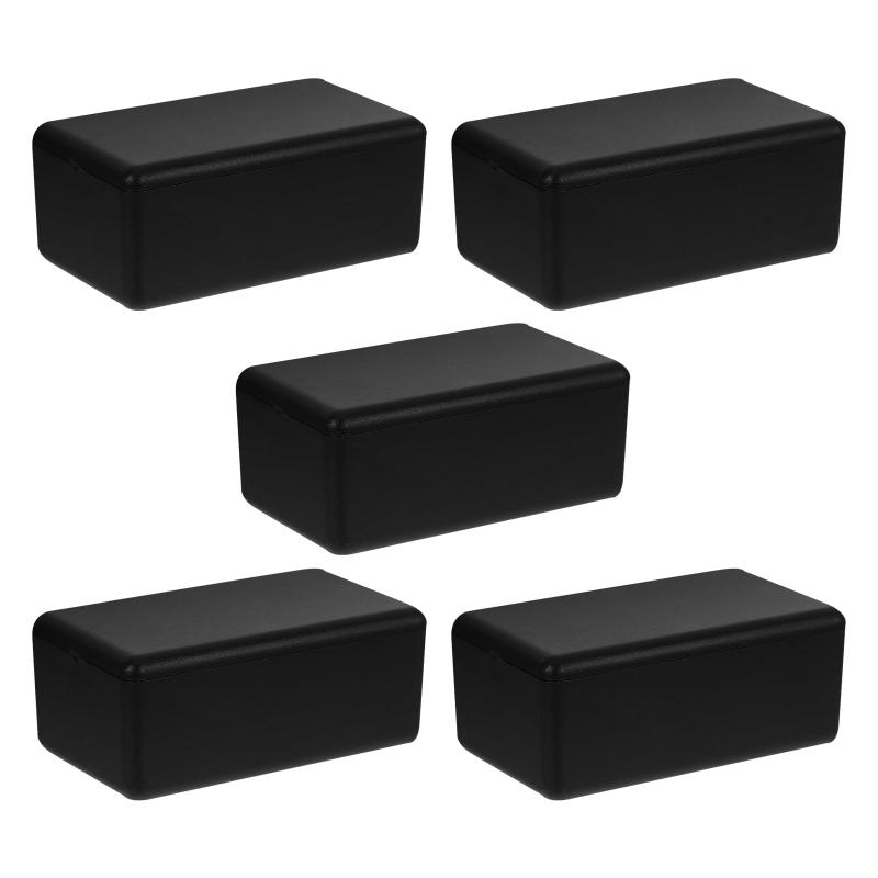 DOITOOL ジャンクションボックス 電子工作 ケース 5個セット 61x36x25mm プラスチックケース 防水 汎用 ABS製 DIY 配線 ボックス 電気 筐体 ブラック優れた防水性能：本製品は防水ボックス仕様で、ほこりや水の侵入を...