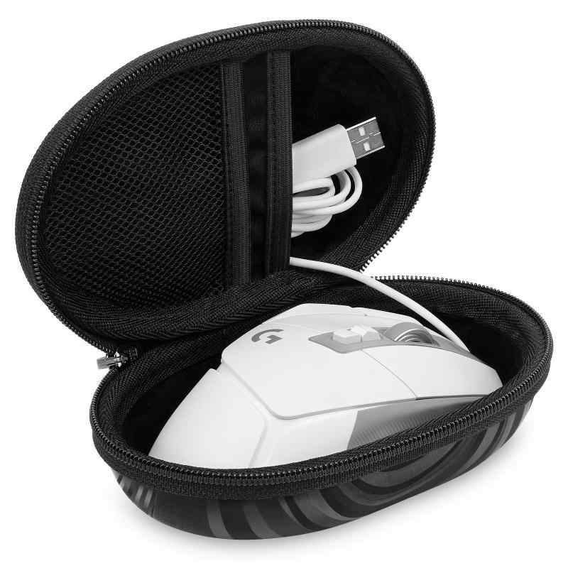 TOCCOOL ハードシェル トラベルキャリーマウスケース ゲーミングオフィスマウス用 ロジクール Logitech G502 HERO/ G502 X/ G309/ G PRO X、レイザー Razer Basilisk V3/ Oroc...