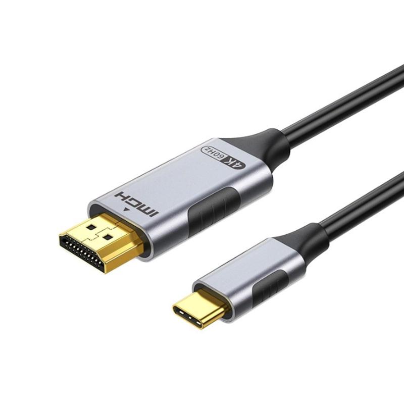 USB Type C HDMI 変換ケーブル hdmi type-c変換 2M 4K@60Hz 映像出力 携帯画面をテレビに映す タイプC to HDMI Thunderbolt 3/4 MacBook/MacBook Air/Surfac...
