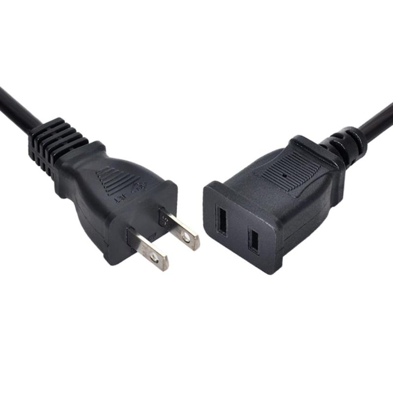 CableccUSAコンセントセーバー電力延長コードケーブル2ピンNEMA1-15PからNEMA1-15R50cm用の2コンセントNEMA1-15PからNEMA1-15Rの場合電源コードを延長し、UPSとサージコンセントを空けておきます受電...