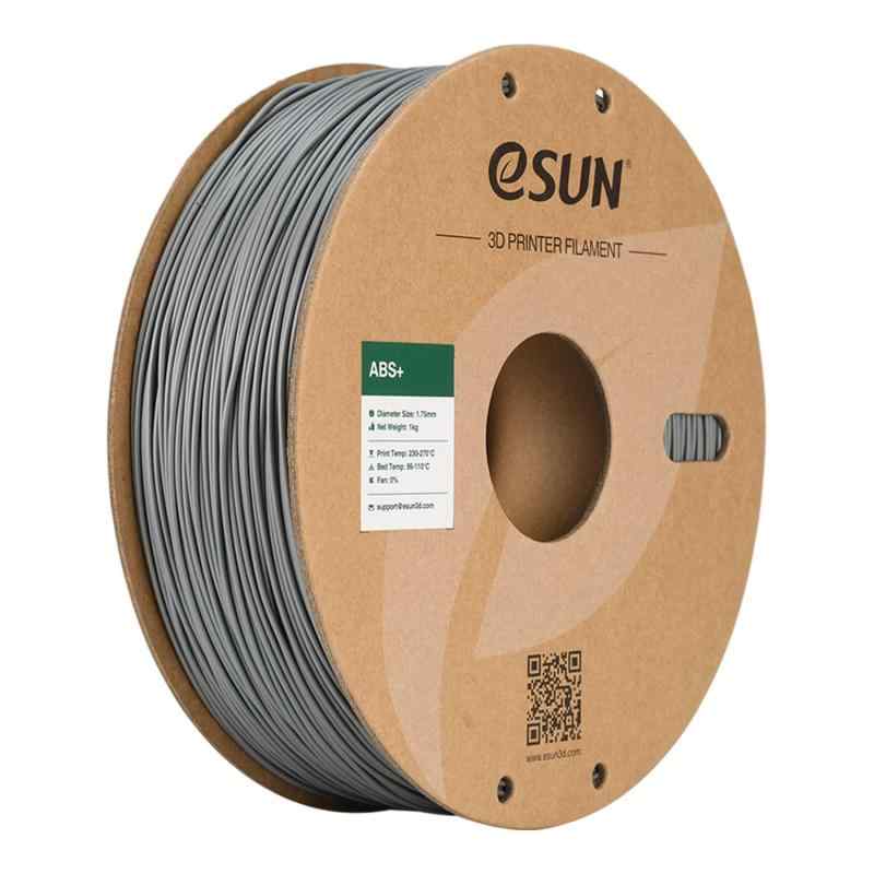 eSUN 3Dプリンタフィラメント ABSプラス 1.75 mm、寸法精度 /- 0.05 mm、3D印刷用 1KG スプール樹脂材料【ABS+の仕様】高純度、低収縮、高靭性、柔軟性が高、気泡なし、低臭気および低反り、速い印刷速度、使いやす...