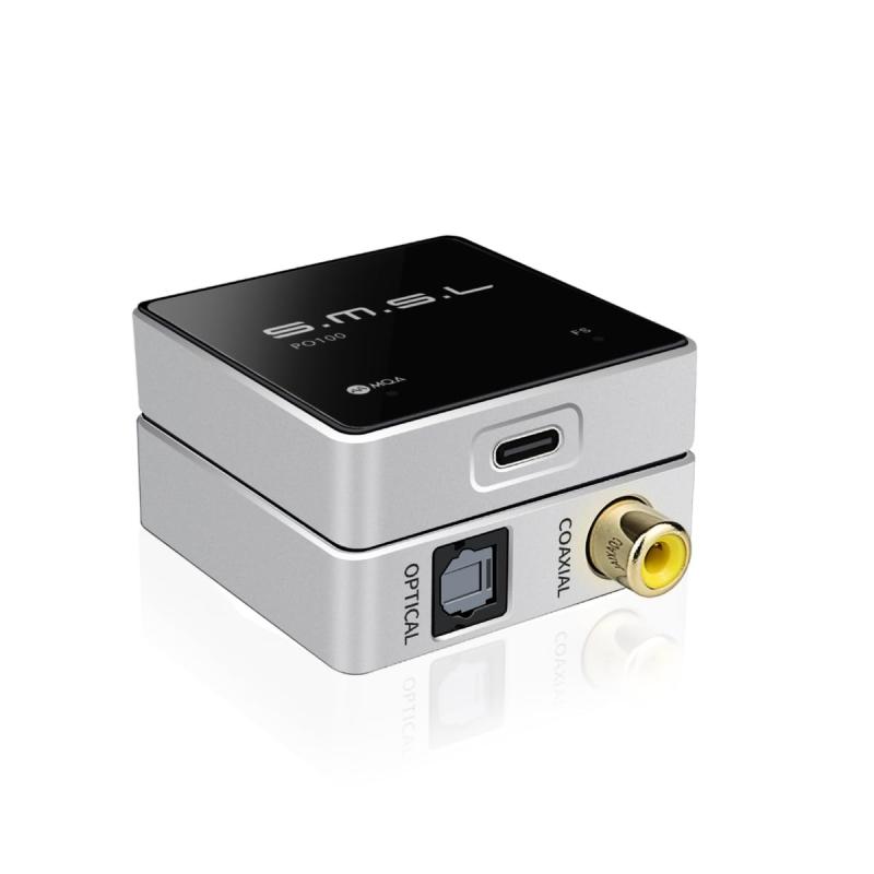 SMSL PO100 XMOS XU316 デジタルアナログ オーディオコンバーターPO100 と SMSL PO100pro の比較：両方とも XU316 チップを使用しており、タイプC USB入力と光学/コクサーシャル出力に対応していま...