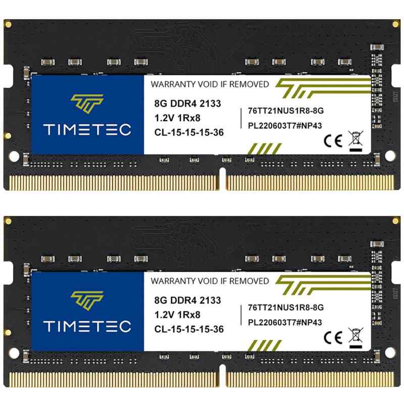TT-Timetec Hynix IC 4GB DDR4 2133MHz PC4-17000 Non ECC Unbuffered 1.2V CL15 1Rx8 Single Rank 260 Pin SODIMM Laptop Noteb...