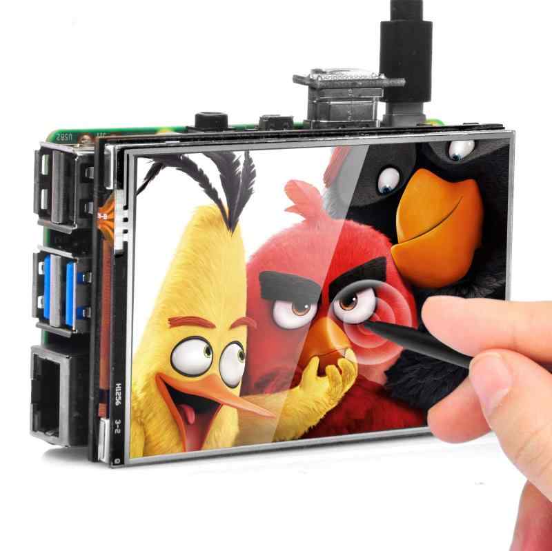 OSOYOO(オソヨー) HDMI 3.5 インチ LCD ディスプレイ IPS モニター IPSタッチスクリーン Raspberry Pi 3 2 Model B に対応