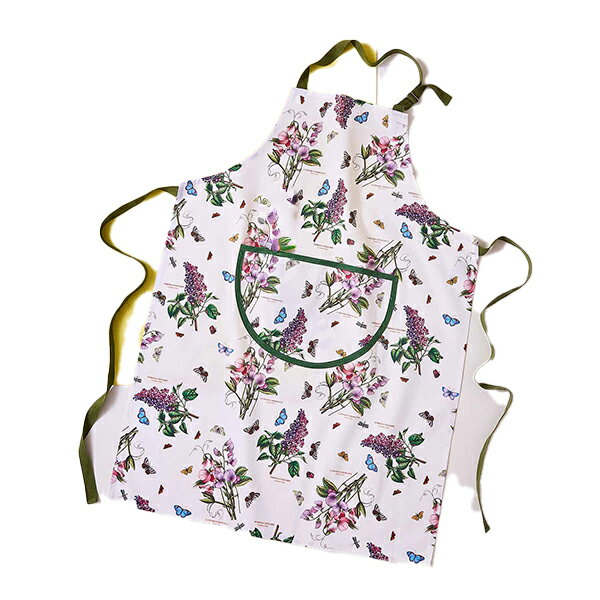 ポートメリオン ボタニックガーデン コットンエプロン X0015028013　洋食器　イギリス　ボタニック イングリッシュガーデンを連想させる自然な花々は世界中で愛用されるアイテム Botanic Garden／ボタニックガーデンポートメリ...