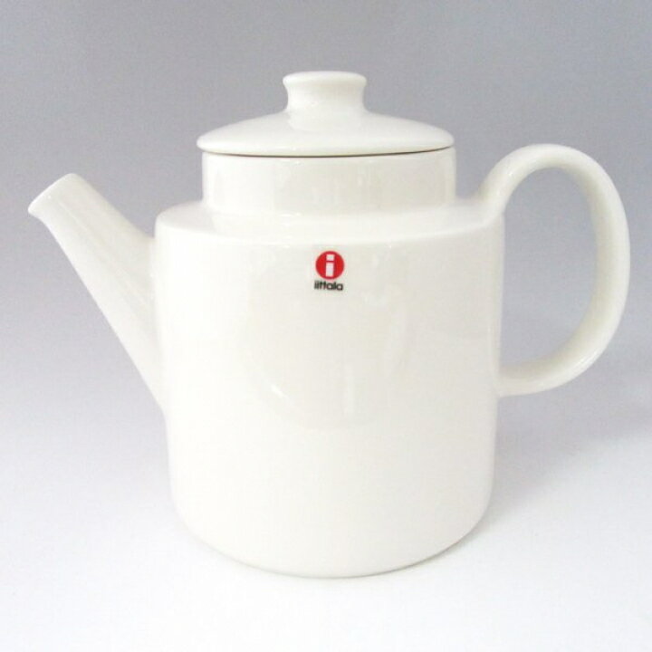 イッタラ（iittala） ティーマ ティーポット1100ml（ホワイト　洋食器　フィンランド　北欧デザイン シンプルでモダンな美しいデザインは組み合わせも楽しめる北欧ブランド。 iittala　Teema　デザイン：カイ・フランク 。機能...