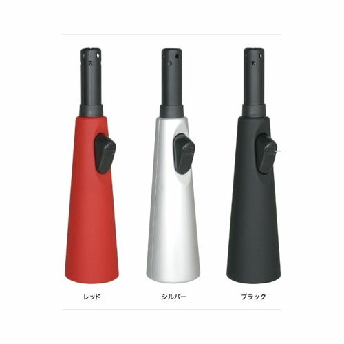 ※色の指定はできませんので、予めご了承ください。★パッケージ・商品内容等が予告なく変更する場合があります。　ご了承下さい。ガス注入式ですので繰返しご使用いただけます。2年間保証・CR規制対象外の多目的ライター。高齢者の方に優しい、軽い着火が...