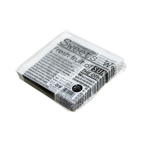 【食品をのせてもOK！】●おしゃれな柄のペーパーナプキンです。●食品をのせてもOK！(食品衛生法適合)●サイズ：約25x25cm 50枚入り●規格：紙●原産国：日本製広告文責:創創株式会社　TEL:0368769219