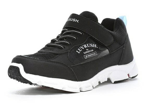 LUVRUSH LV 1221 BLACK 「もっと可愛く!もっと速く!女の子のスポーツシーンを足元から応援!」をコンセプトに誕生したムーンスターのガールズ向けブランド「ラブラッシュ バイ スーパースター」の幅広3Eジュニアシューズです。 ...