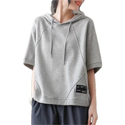 トレンド感あふれる新定番！パーカートレーナーならおしゃれ度120％♪シンプル&キュートなデザインで、大人可愛いスタイルを叶える一枚。夏のデートやアウトドアにもぴったり！サイズもMから2XLまで揃っていて、着回し力抜群。白や黒、パープルやグリ...