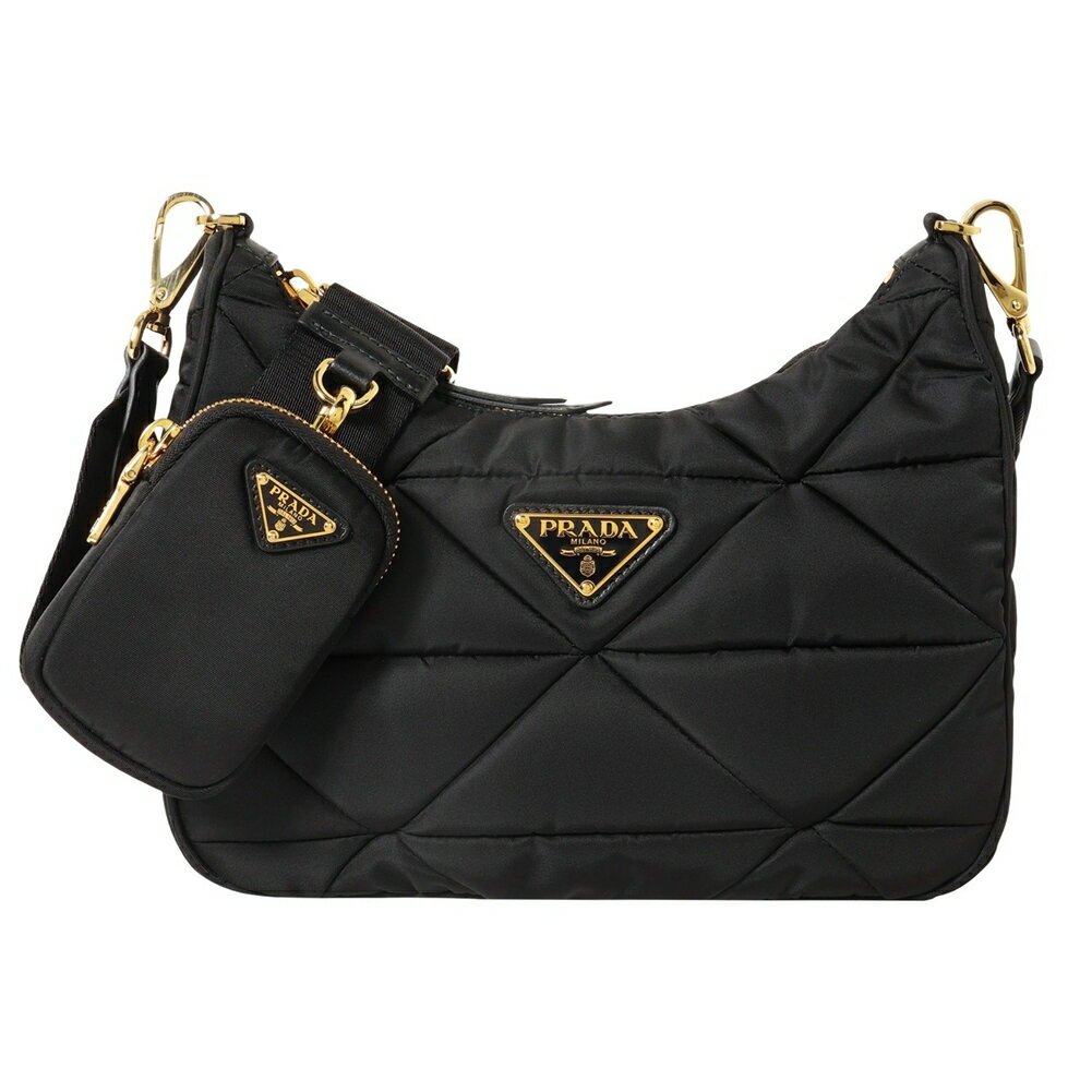 プラダ ショルダーバッグ 1BC151 D9M RDJN F0632 ブラック PRADAブランドPRADA / プラダオリジナル品番 1BC151 D9M RDJN F0632アイテム ショルダーバッグカラー ブラック性別 レディースサイ...