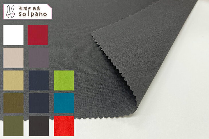 タテ・ヨコ共にポリウレタン糸を使用し、伸縮性に優れた素材に仕上げました。 やや薄手でコシがあり、ナイロン特有のさらっとした肌ざわりが特徴。 アウター・ジャケット・ボトムなど、幅広いアイテムに適しています。 撥水加工を施した機能性も備わる素材...