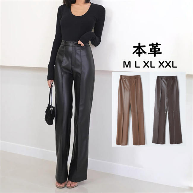 サイズ M　ウエスト68cm　ヒップ92cm　総丈106cm　裾口48cm L　ウエスト72cm　ヒップ96cm　総丈106cm　裾口50cm XL　ウエスト76cm　ヒップ100cm　総丈107cm　裾口52cm XXL　ウエスト80cm...