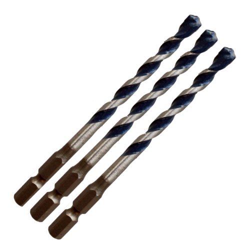 3本組-/4.3mm/SIN043090/3・Size:4.3mm・パッケージ個数:1・製造国:中国・全長(mm):90・錐径(mm):4.3・シャンク:6.35(mm)六角軸・有効長(mm):45正確な位置決め 速い穴あけ 振動ドリル・イ...