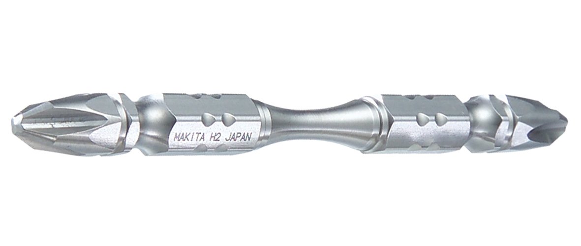 -/65mm/A-49806・Size:65mm・先端形状:No.2・長さ(mm):65・梱包数:10・※画像は代表画像です。高耐久トーションタフビット! 「テーパートーション部」が締め付け時に発生する衝撃を吸収! ビット折れとネジ頭のつぶ...