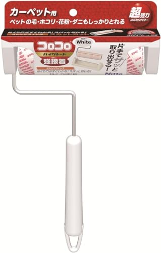 ハイグレード強接着(カーペット)ホワイト/全長29.5cm/C4323・Color:ホワイトStyle:ハイグレード強接着(カーペット)・パッケージ個数:1・【カーペット・ラグ用】床などの平滑面には使わないでください・【超強力】コロコロ史上...