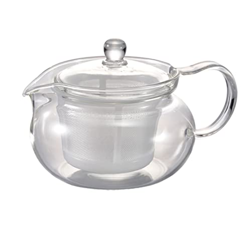 透明/中型/-・幅 155 × 奥行 118 × 高 95 mm 口径 94 Φ 容量 実用容量：450 ml・ガラスボール:耐熱ガラス/茶こし・メッシュ:ポリプロピレン ALL日本製・茶こしを外せば電子レンジOK。すべてのパーツ食洗機対応...