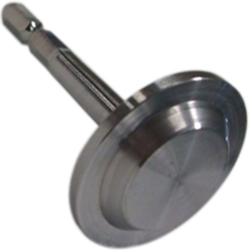 シルバー/-/#974・パッケージ個数:1・サイズ:鏝面直径24mm・全長:74mm・本体重量:80g・チャック径:6.35mm