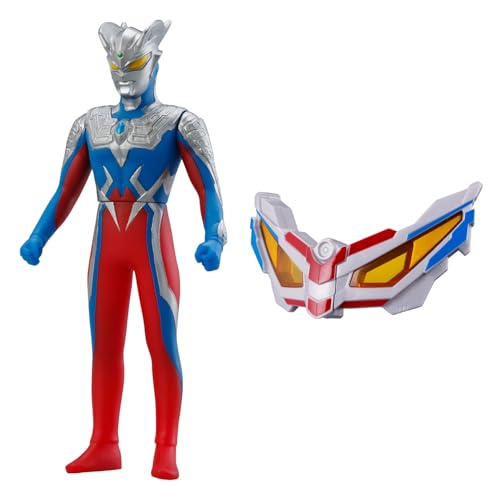 ウルトラマンゼロレッドとブルー/-/-・Style:ウルトラマンゼロ・(C)円谷プロ・［カテゴリー］ウルトラマン・［使用電池］電池・不要・［対象年齢］3才〜ソフビと変身アイテムが一緒に楽しめる新シリーズ「ウルトラエントリーセット」より 「ウ...