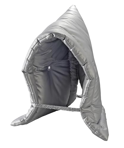 防災頭巾シルバー/製品サイズ:(約)32×43cm/UW-5038・製品サイズ:(約)32×43cm・製品重量:(約)280g・材質:本体/ポリエステル(ポリウレタンコーティング)、中綿/難燃ポリエステル、ヒモ/アクリル・原産国:中国・特徴...