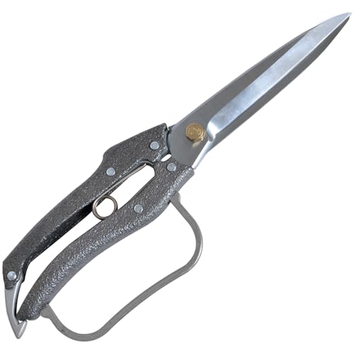 葉刈鋏シルバー/-/N-207・パッケージ個数:1・製造国/日本・サイズ/全長:270mm、刃長:120mm・重量/約250g商品紹介 本職用葉刈り鋏の要求を全て満たした鋏です 超軽量タイプ 軽量ハンドル・滑り止め加工 ハードクロムメッキ仕...