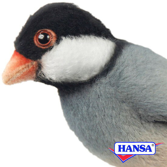 ●hansa社が制作したWOODLAND（森林地帯）シリーズのリアルな文鳥（ことり コトリ 小鳥）のぬいぐるみです。 HANSA（ハンサ）のヌイグルミは野生動物や海洋生物、恐竜にいたるまでありとあらゆる生き物をリアルに再現。 1体1体がリア...