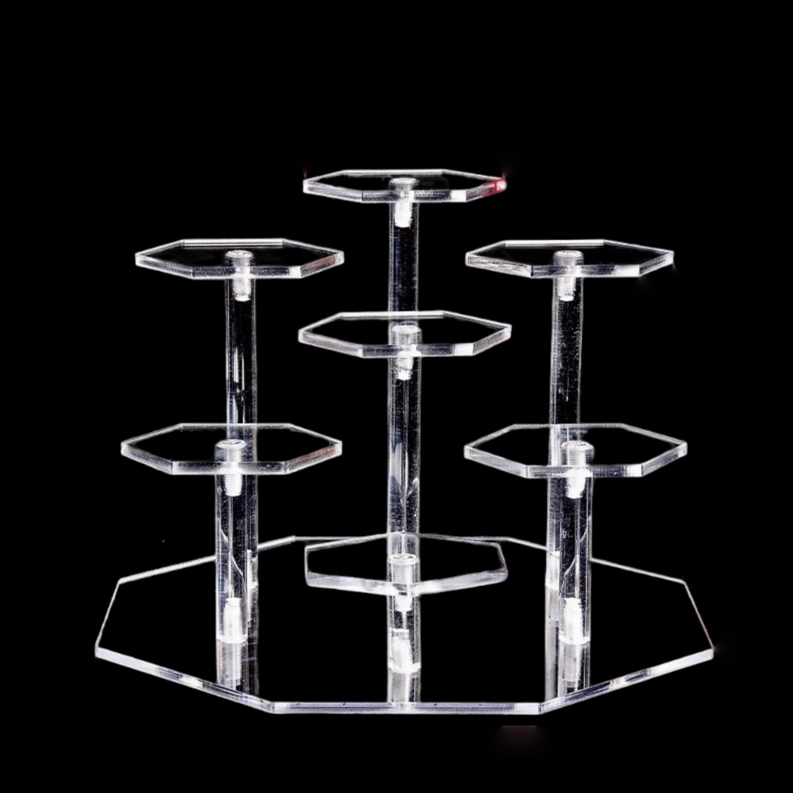 梱包サイズ:‎1 x 1 x 1 cm; 500 g· 材質:ディスプレイは高品質のレインボーカラーのアクリルと透明なアクリルライザーでできており、固定に使用されるネジは錆びを防ぐためにステンレススチール製で、安全で信頼性があります。· ユ...
