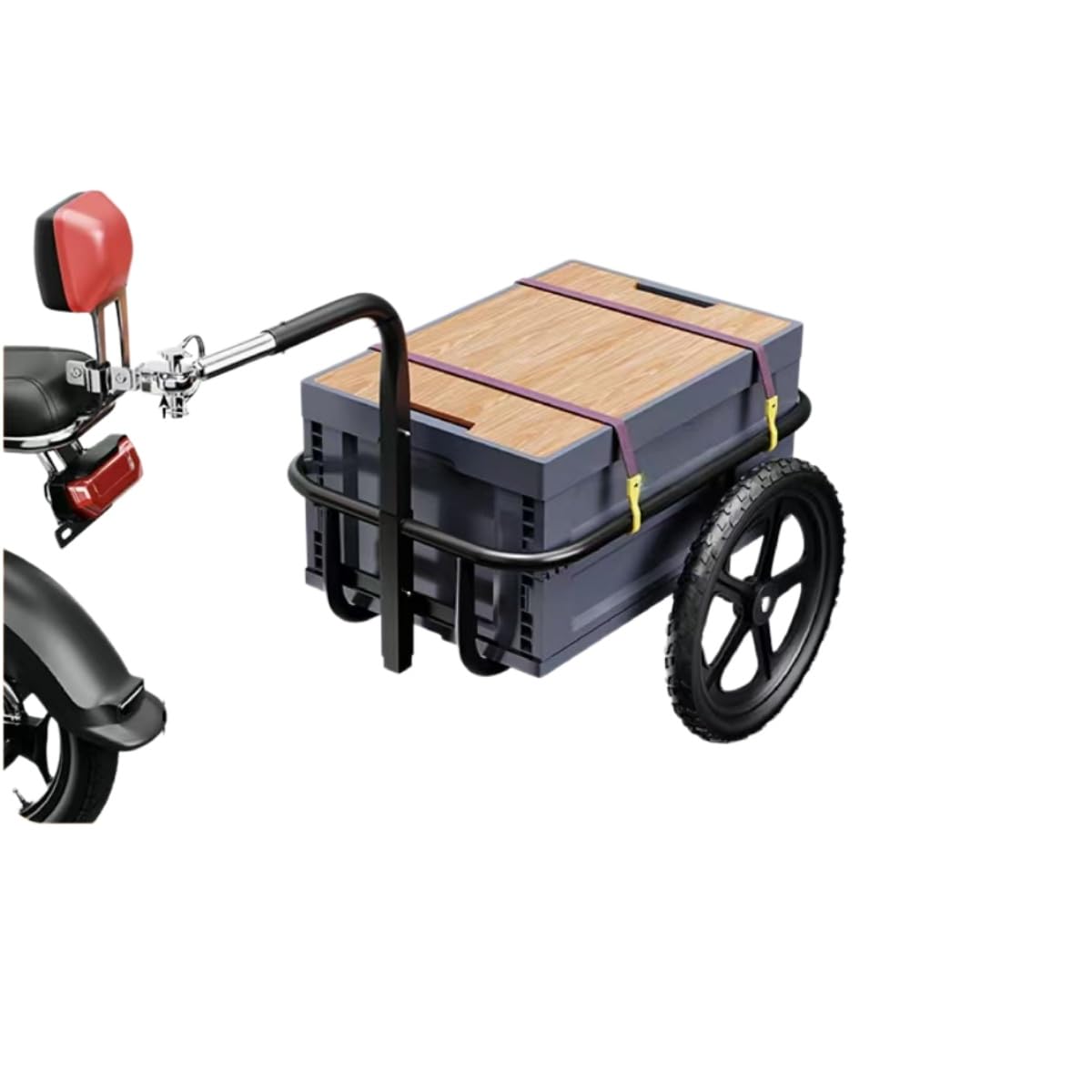 · 製品説明 製品名：キャンピングカー 材質：金属 カラー：ホワイト/ブラック/グレー サイズ：105×91×39.5cm 用途：キャンプ、レジャー、釣り、荷物の運搬など 手作業による計測のため、1～2cmの誤差が生じる場合がございますので...