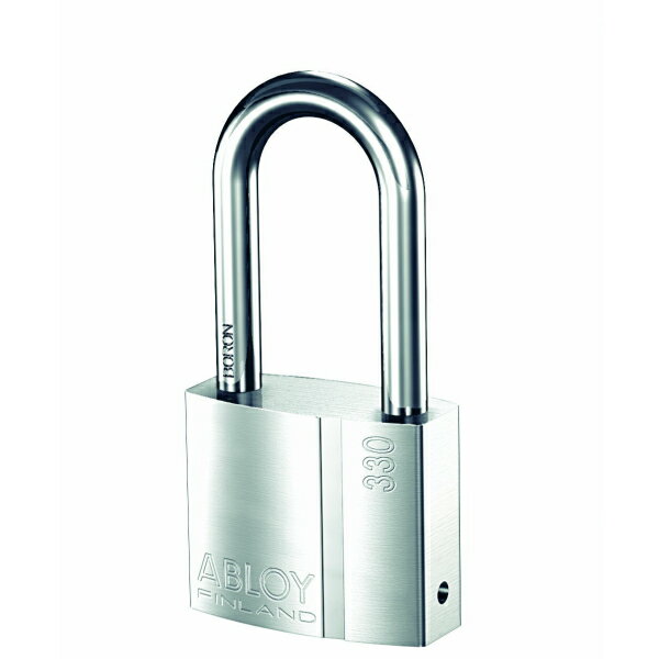 &nbsp; 　　■　アブロイパドロックは、セキュリティを最重要視する多くの施設に選択されています。 　　■　最高の耐久性と腐食性を兼ね備え、あらゆる過酷な環境のもとでも確実に作動します。 サイズ(ボディ本体) 　　　 (シャックル)　 高...