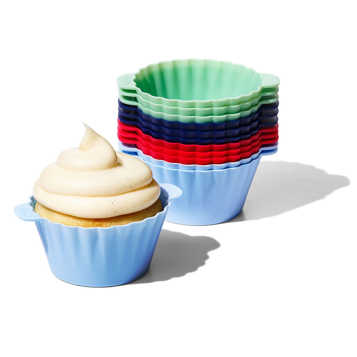 ベーキングカップ、12マルチカラー/3 oz. each/11313700・Style:ベーキングカップ、12・パッケージ個数:1・サイズ:85x70x35mm(1個あたり)・本体重量:(1個)11・素材・材質:シリコーンゴム・生産国:中国...