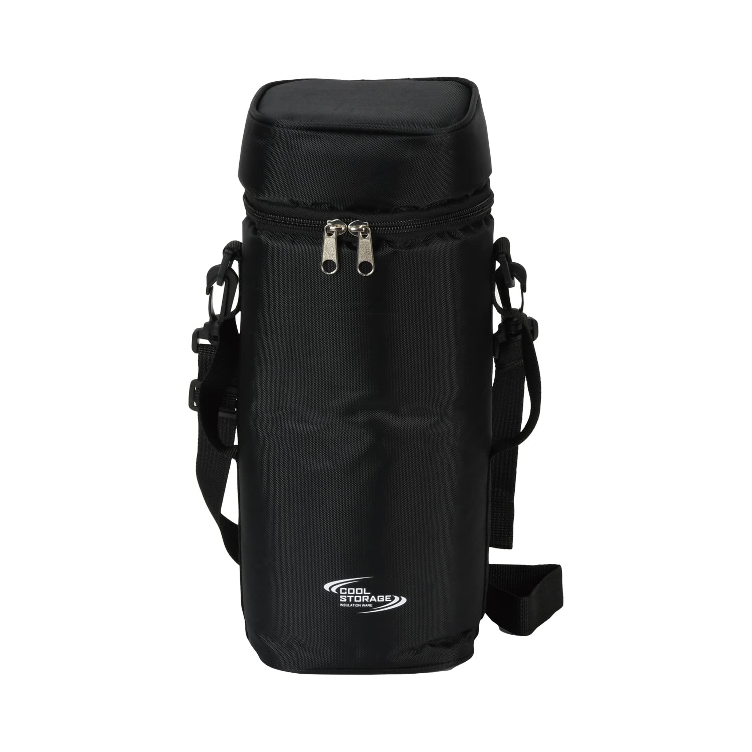 バッグ(2L)ブラック/バッグ(2L)/D-6650・パッケージ個数:1・製品サイズ:(約)幅15×奥行13×高さ33.5cm(ベルト含まず)・製品重量:(約)0.23kg・素材・材質:表地/ポリエステル、内側/PEVA、中芯/ウレタン、ベ...