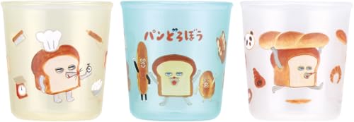パンどろぼう/-/BCUP1AG・Color:パンどろぼう・パッケージ個数:1・サイズ：径4.8×5cm・材質：ポリプロピレン・原産国：日本かわいいキャラクター柄違いの抗菌ミニコップ3個セット。 小さなお子様にも扱いやすいサイズです。 ひと...
