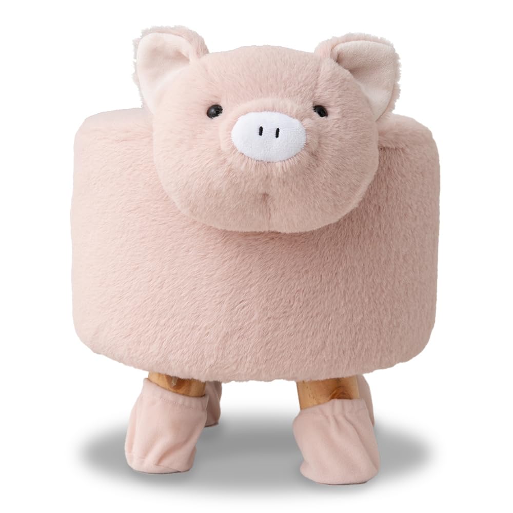 商品サイズ（cm）：幅約29×奥行約45×高さ約32 商品重量：約1.4kg 材質：アニマルカバー；ポリエステル100％　スツール本体；積層合板、ポリエステル　脚；パイン商品情報 詳細情報 色 &lrm;プー太 サイズ &lrm;奥行き 4...