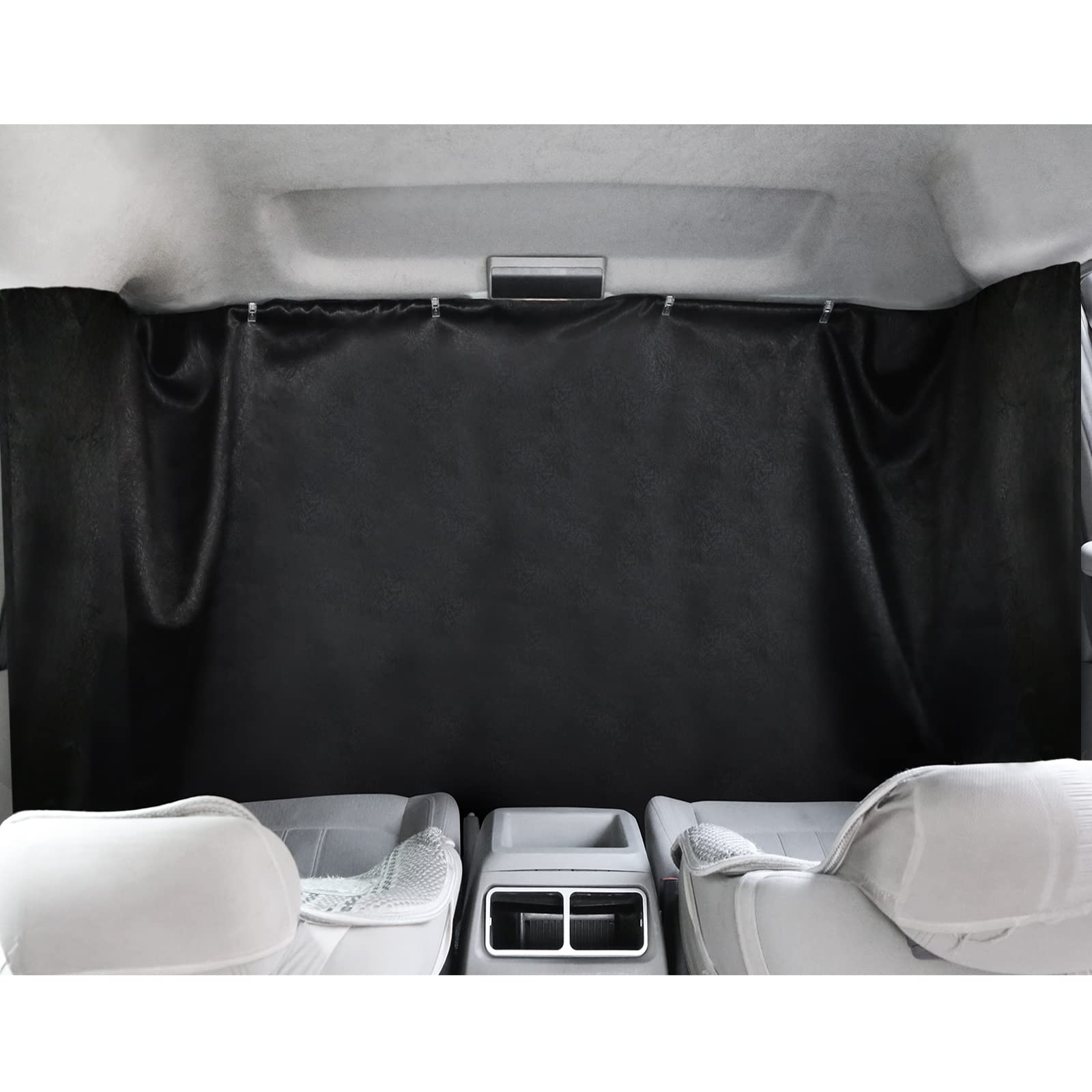 【日除け】1枚のカーテンで車のフロントとサイドを隠すことができ、災害時や車中の休憩、着替えなどに使用でき、紫外線を遮断しながらプライバシーを守ることができます 【マグネット】こちらのカーテンは27個磁石が付いています。取り付けがとても簡単で...