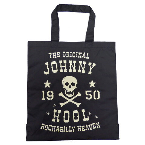 これからのショッピング・シーンで大活躍するエコバッグ！大容量なのに超軽量なナイロン素材。スカル好きに贈るROCKABILLY HEAVEN！ COLOR BLACK × OFF WHITE なるべく実物に近い色合いで 画像を載せておりますが...